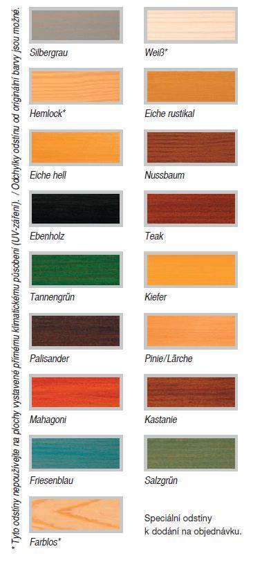 Lazury REMMERS - HK lazura 2,5 l - Pinie/Modřín (RC-260)