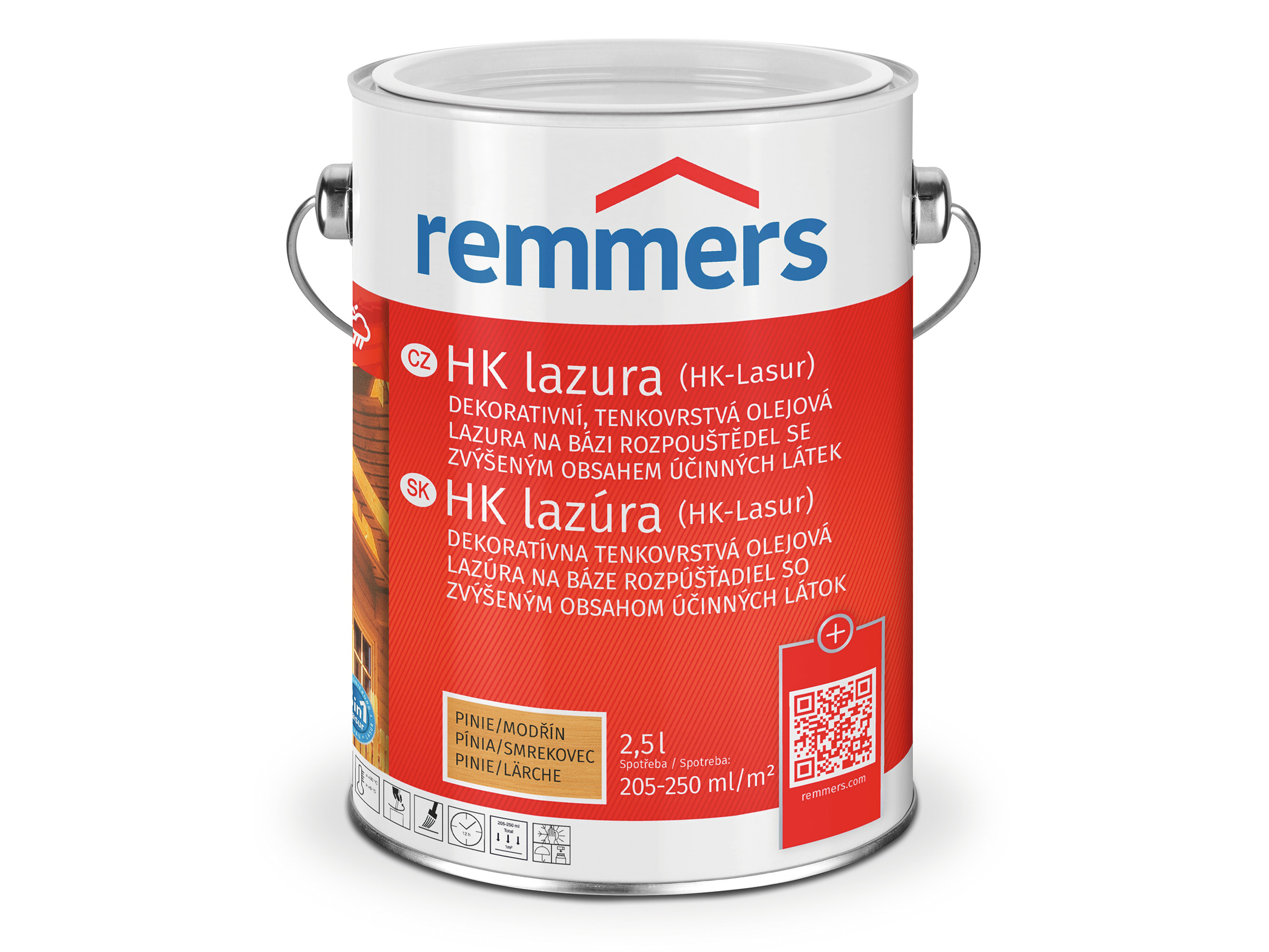 Lazury REMMERS - HK 20l nussbaum/ořech