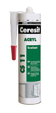 HENKEL - Ceresit tmely a silikony CS 11 - akrylát pružný, 300ml